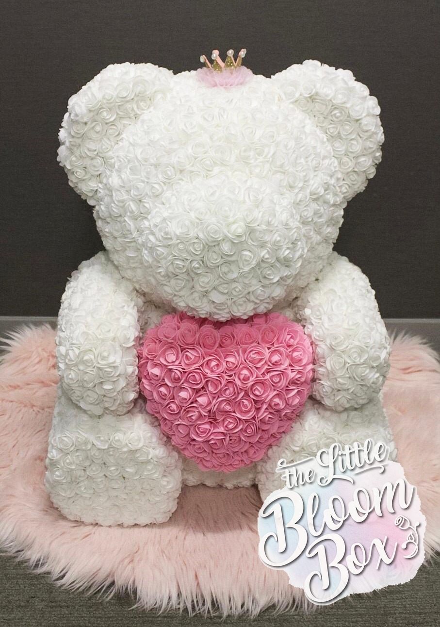 LIFE SIZE Forever Bloom Bear – The Little Bloom Box